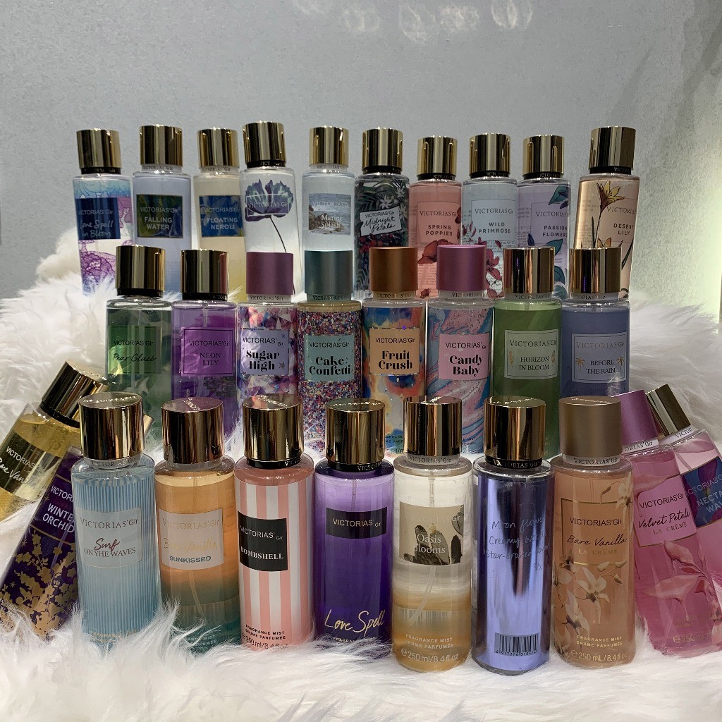 VICTORIA’S SECRET Perfume Mist Pabango 250mL for Women Bare Vanilla ...