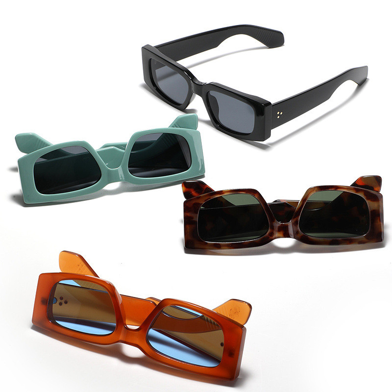 Glasses Millennium Style Future Style Sunglasses Male Square Retro ...