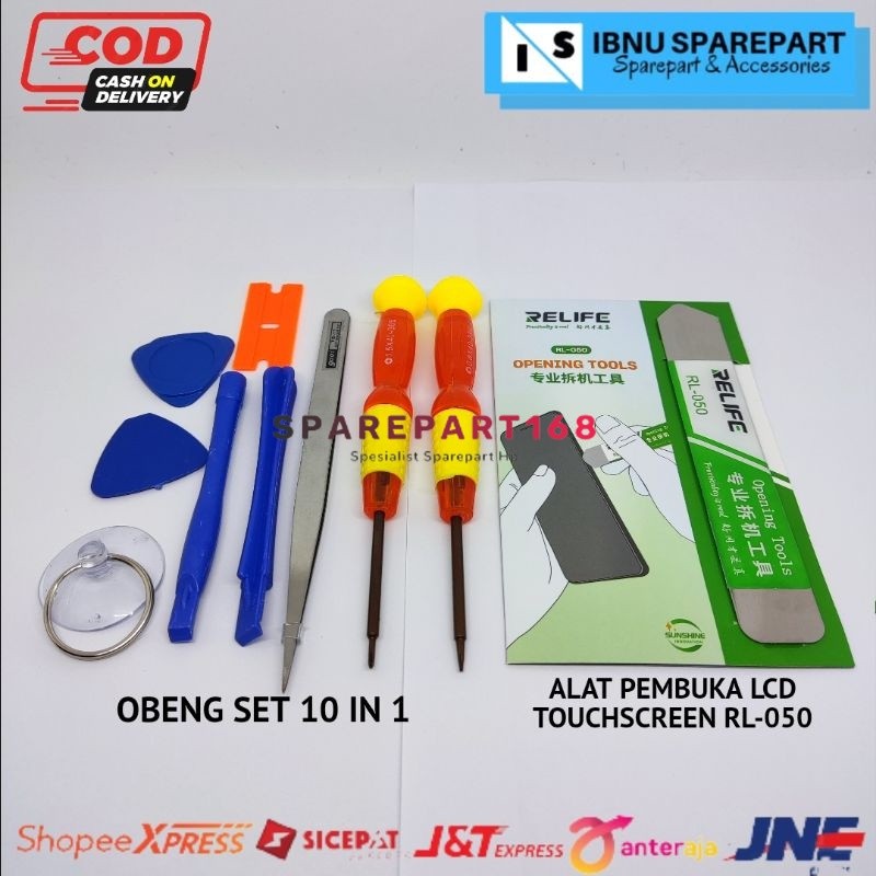 Hp 10 IN 1 SCREWDRIVER SET + CING TOOL / LCD TOUCHSCREEN RL-050 ...