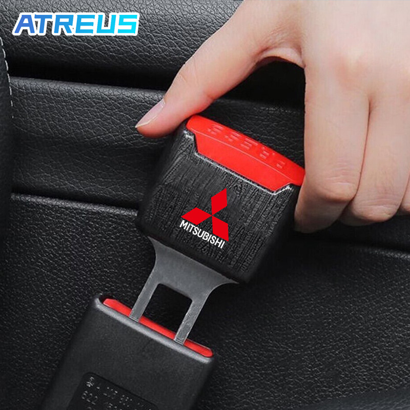 1/2Pcs Mitsubishi Car Seat Belt Clip Extender Safety Seatbelt Buckle ...