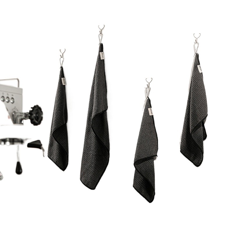 MHW-3BOMBER bomber with hanging ring towel barista rag espresso machine ...