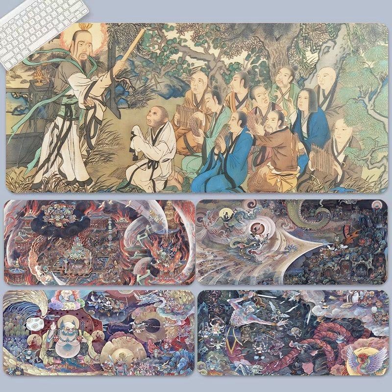 Mouse Pads Chapter Mural Arts for Black Myth: Wukong Gamers Extra-Large ...