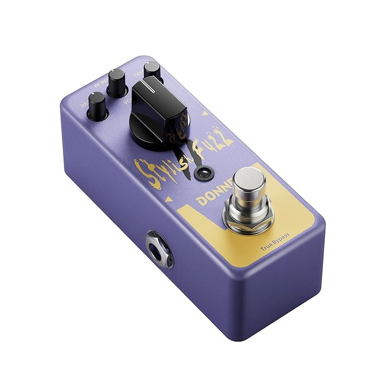 Stylish Fuzz II Mini Fuzz Pedal True Bypass (Donner Fuzz Effect Pedal ...
