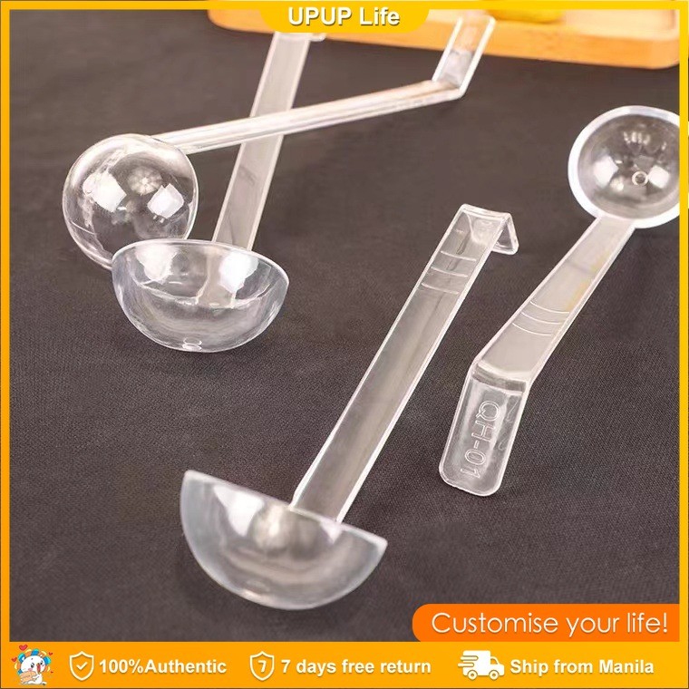 PC container spoon Powder spoon/jam Scooper for Milktea/Long Handle ...
