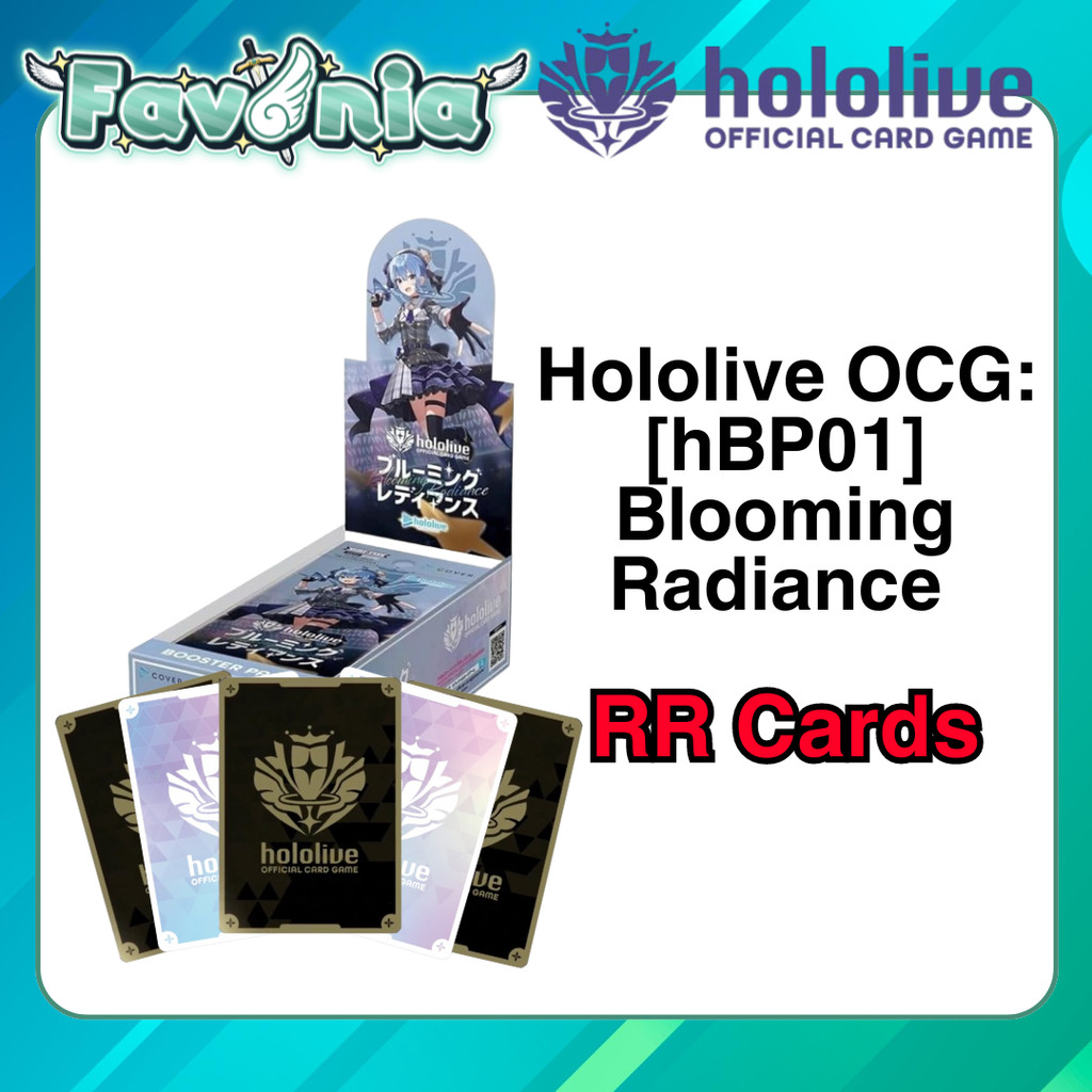 Hololive OCG hBP01 RR cards Blooming Radiance Singles hOCG | Shopee Philippines