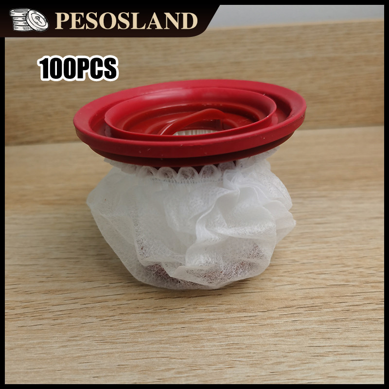 100Pcs Vacuum Filter Mesh Covers Disposable Vacuum Cleaner Cartridge ...