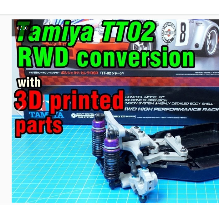 Tamiya TT02 RWD drift car conversion kit | Shopee Philippines