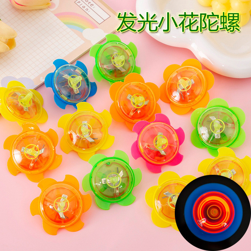 Luminous Top Electric Flash Plastic Top Toy Hand Spinning Top ...