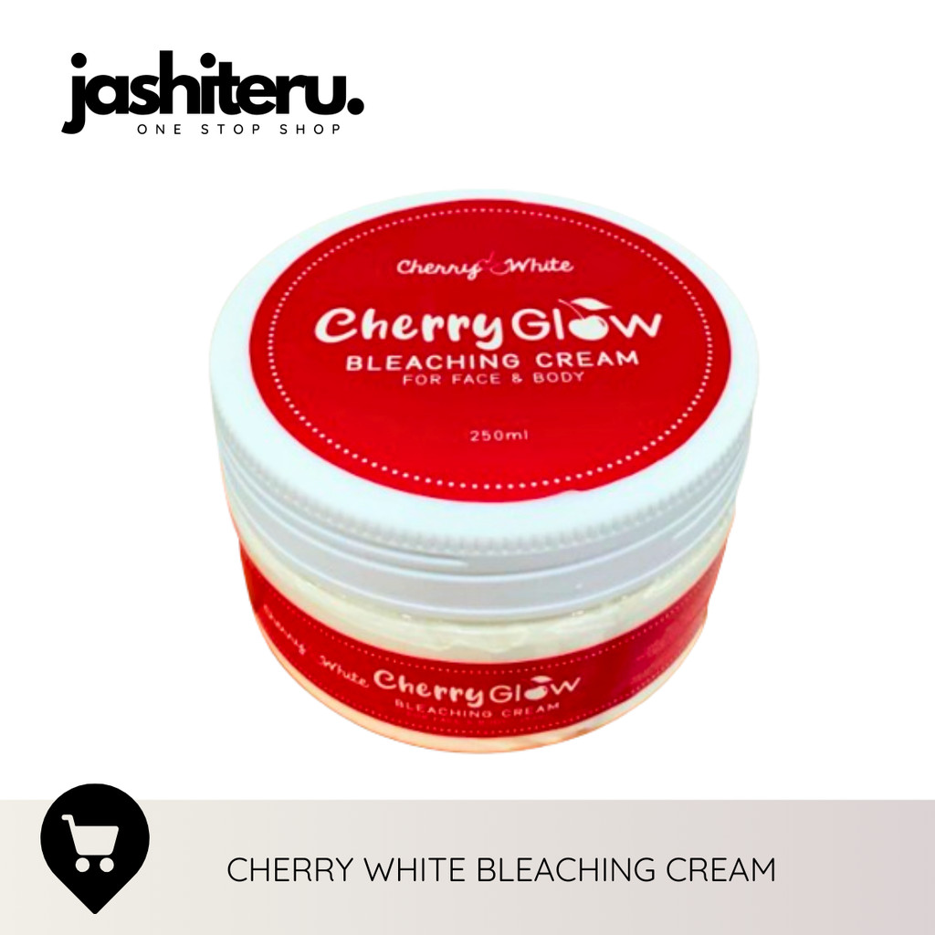 Cherry White Cherry Glow Bleaching Cream for Face and Body 250ml ...