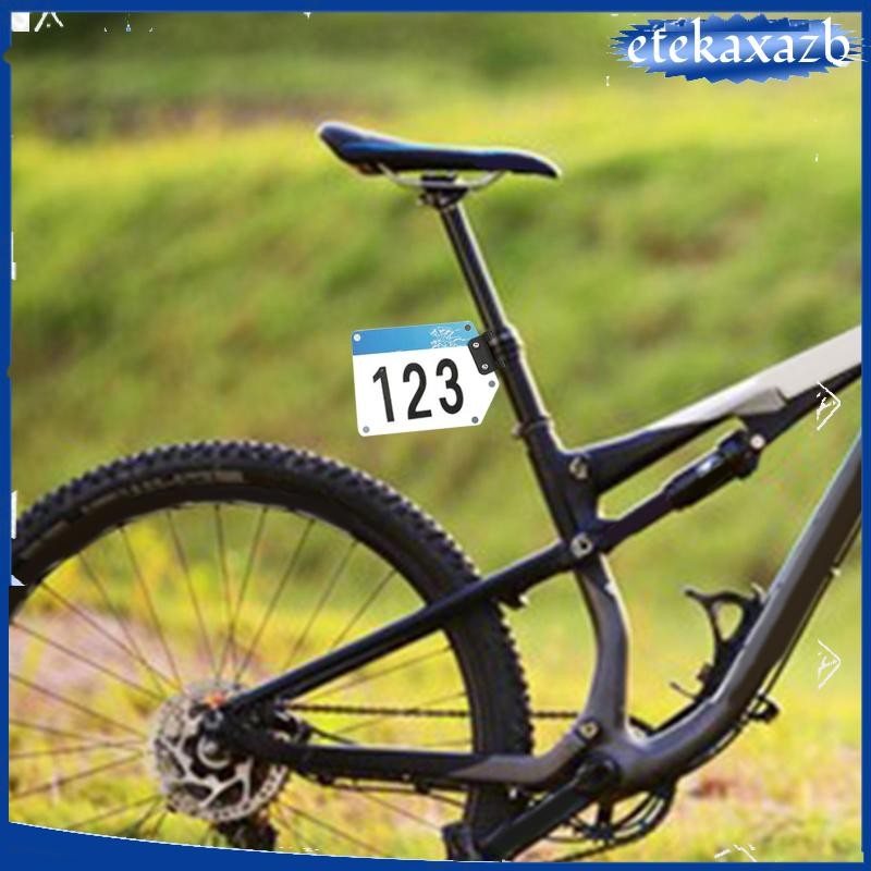 [etekaxazb] Bike Triathlon Racing Number Plate Number Plates Ultralight ...