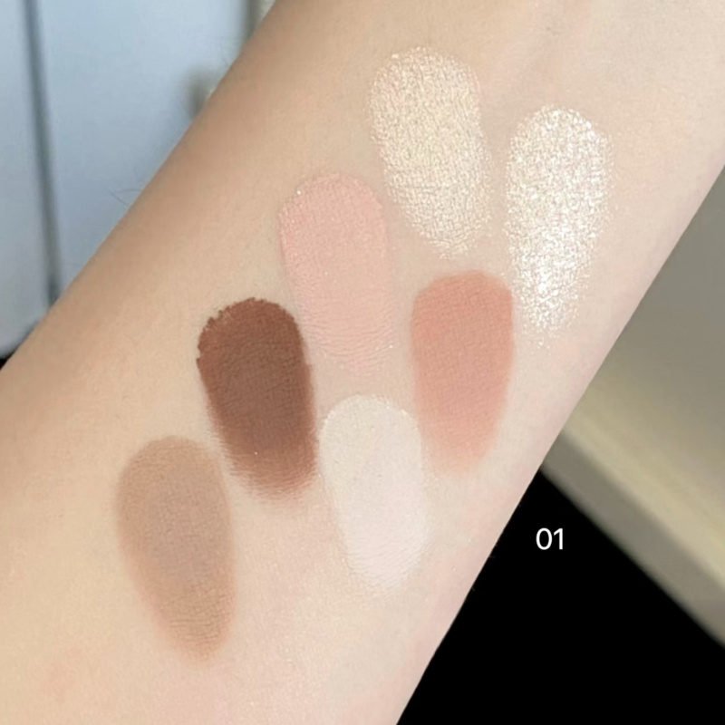 COLORKEY Eyeshadow Palette Seven-Color Makeup Palette Earthy Matte ...