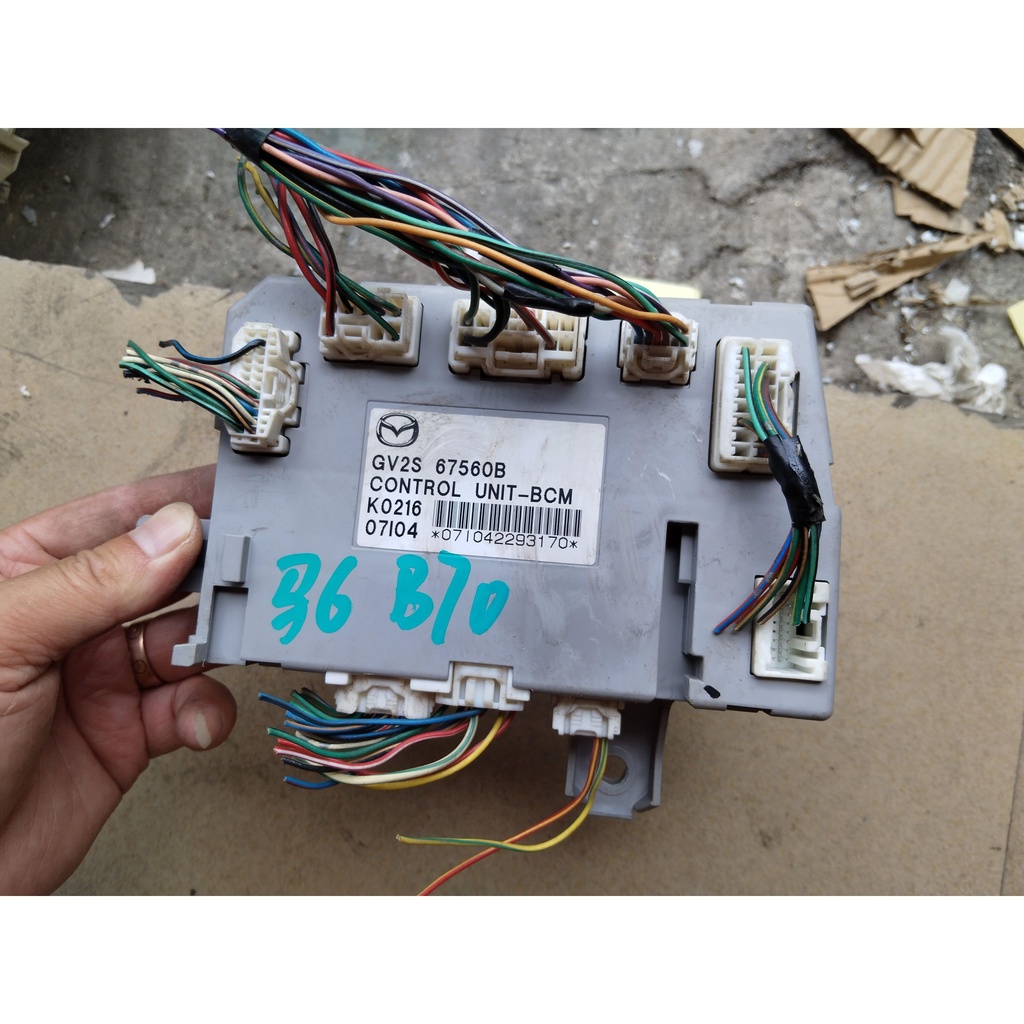 Mazda 6 Pentium B70 body computer board BCM module body controller ...