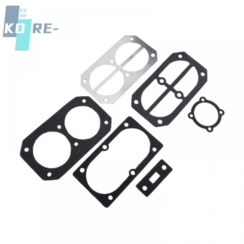 Essential Air Compressor Cylinder Head Base Valve Plate Gaskets Washers ...