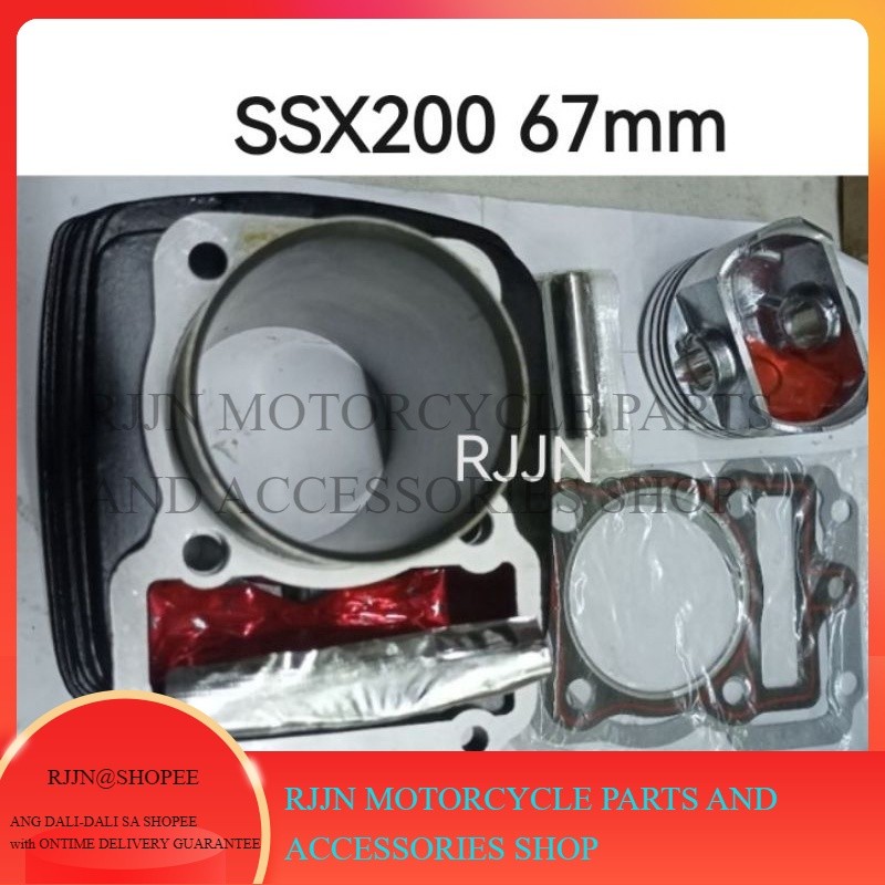 Rusi Ssx200 Cylinder Block Kit(67mm) | Shopee Philippines