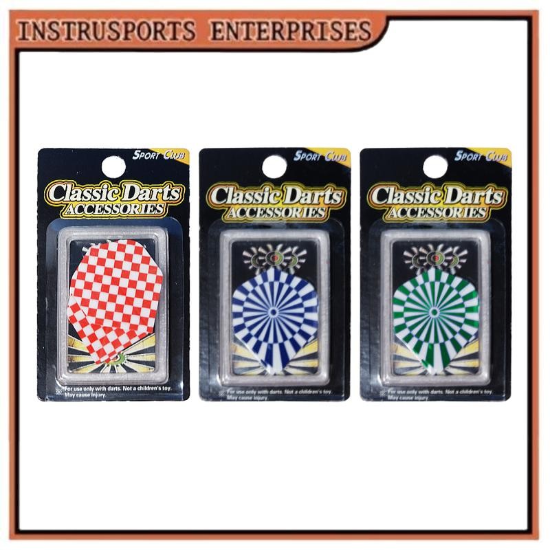 Dart Pin Flights 3 pcs. for Classic Sports Club and Darts Accessories ...