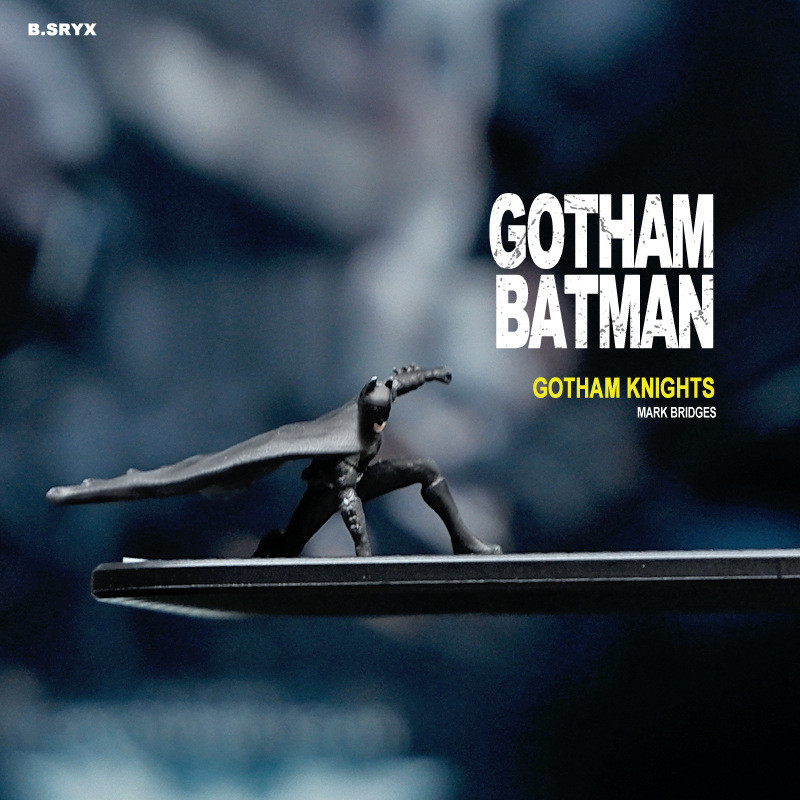 Scene Model 1/64 Miniature Simulation Batman Hero Doll Model Figure ...