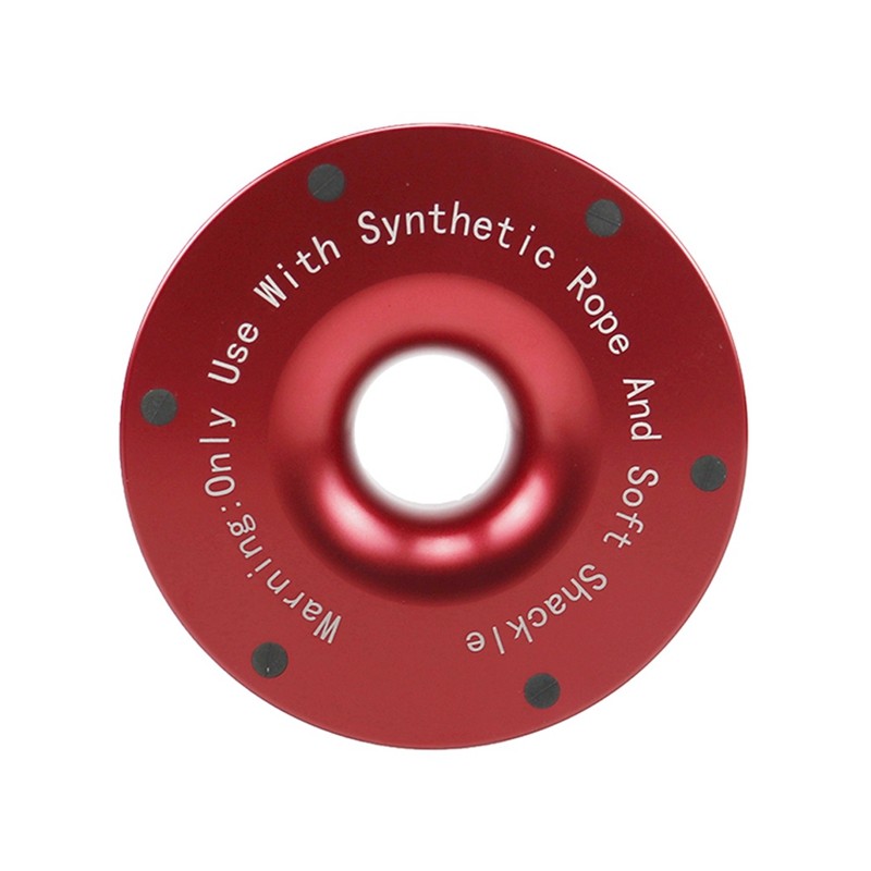 Rope Retention Pulley, Heavy Duty Winch Snatch Recovery Ring Towing ...