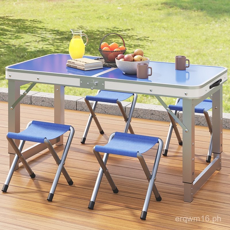 Folding Table Outdoor Portable Night Market Stall Table Simple ...