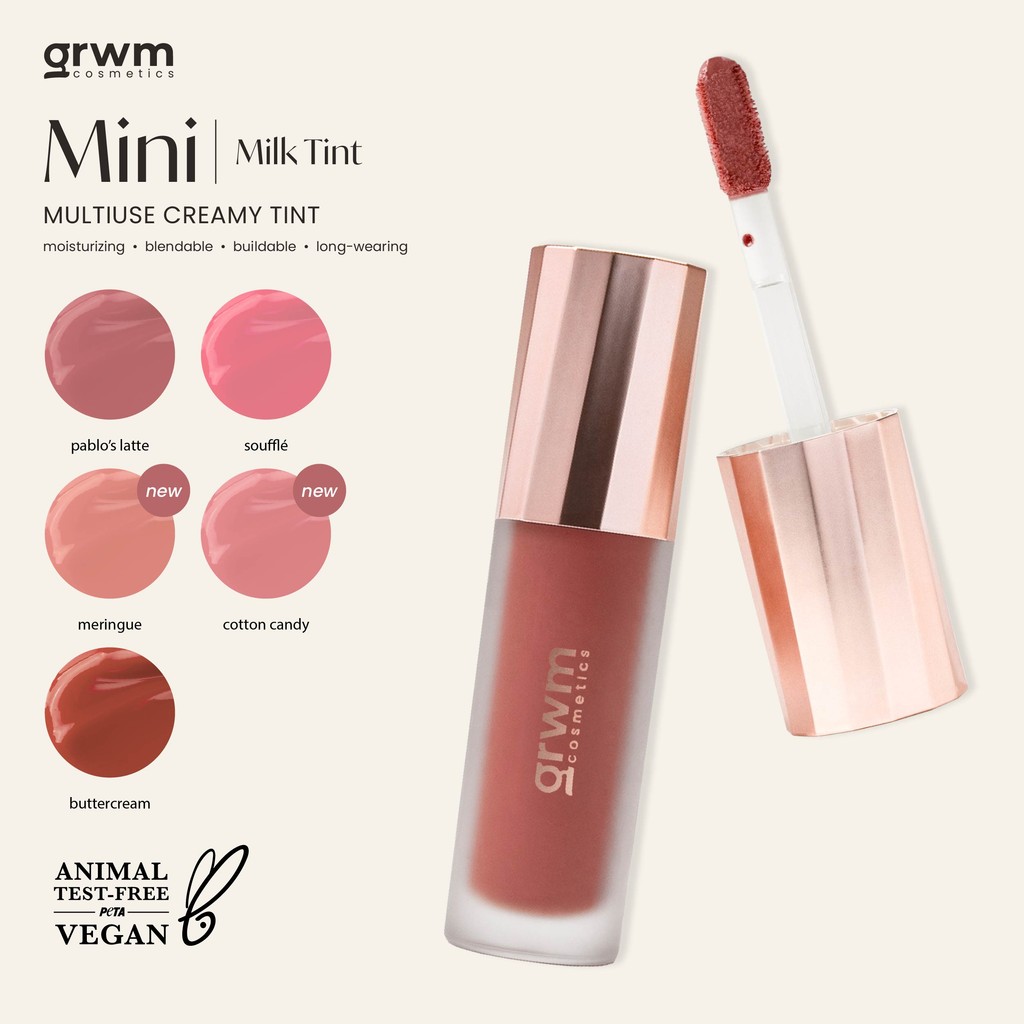GRWM Cosmetics MINI Milk Tint - Multiuse Creamy Tint | Shopee Philippines