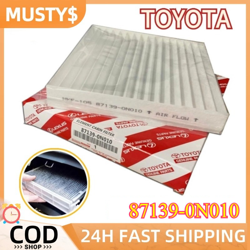 Aircon Cabin Filter Toyota 87139-0N010 Vios Innova Fortuner Altis Camry ...