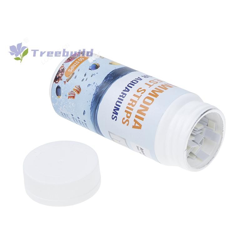 [Treebuild] 50Pcs/Bottle Ammonia Nitrogen Quick Water Quality Test ...