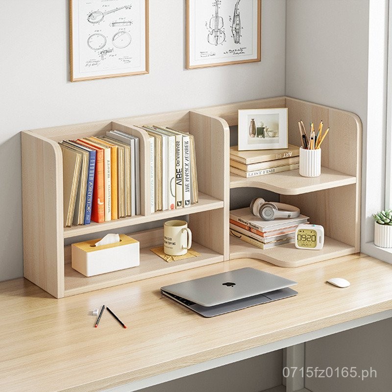 Student Small Bookshelf Office Desk Dormitory Storage Rack Multi-layer ...