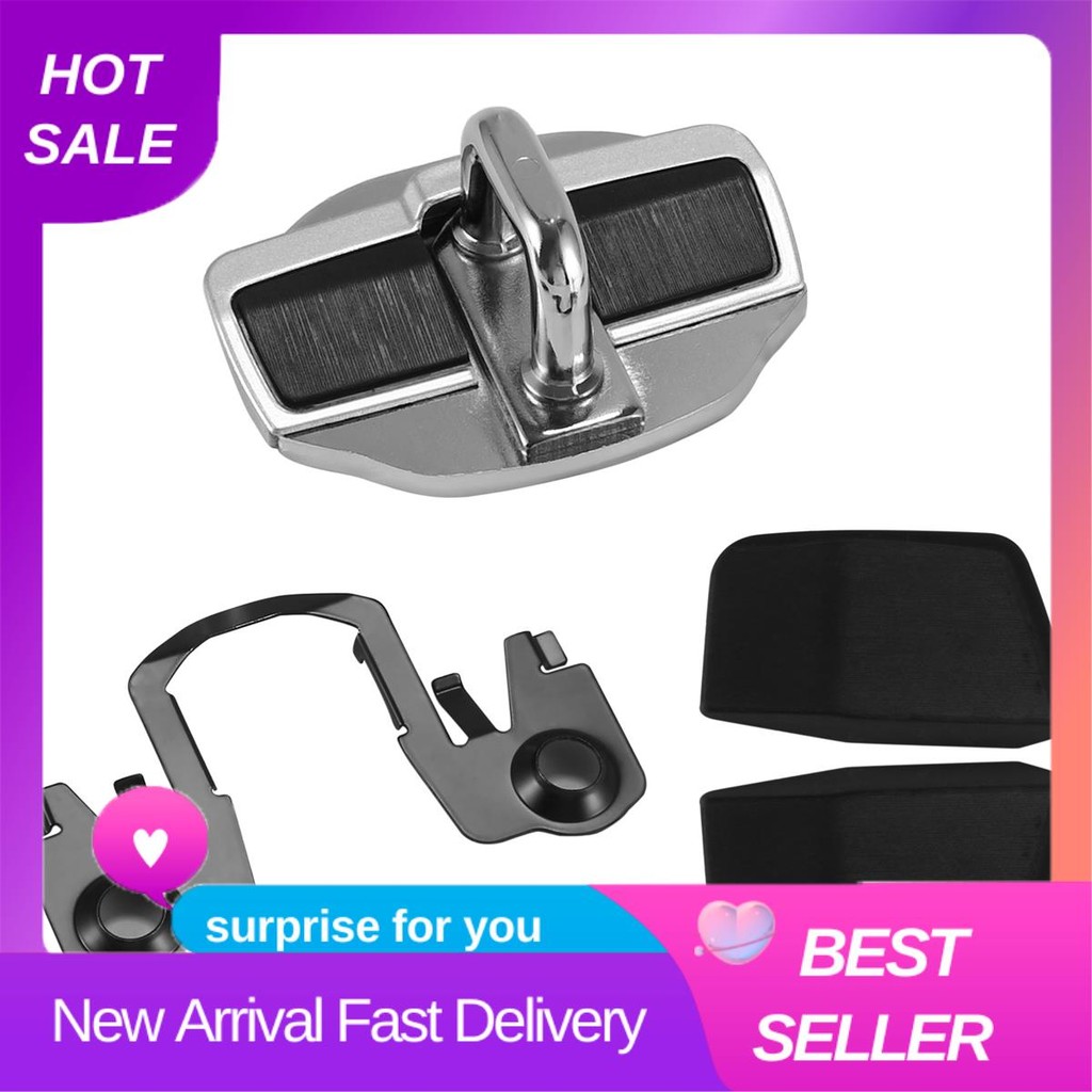 【paudnef】1 Sets Door Stabilizer Door Lock Protector Latches Stopper ...