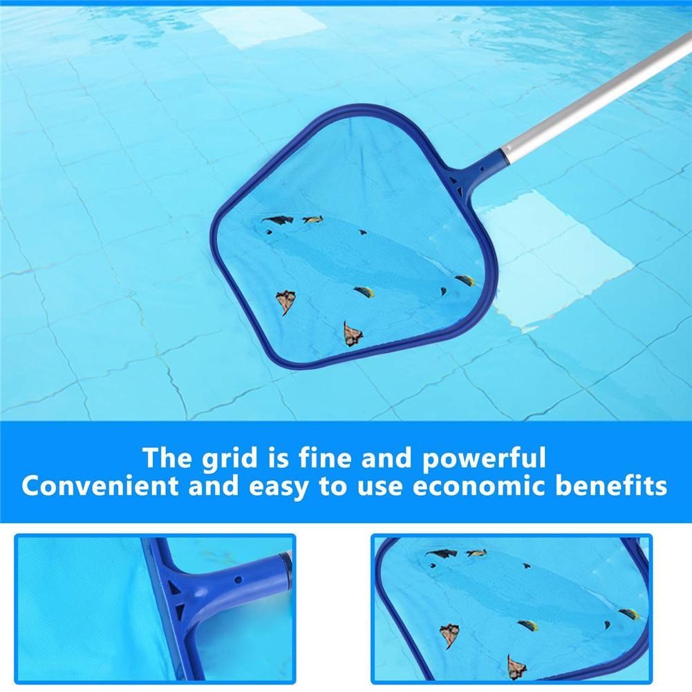 Pool Skimmer Standard Shallow Water Leaf Removal Scoop Net Includes 5 ...