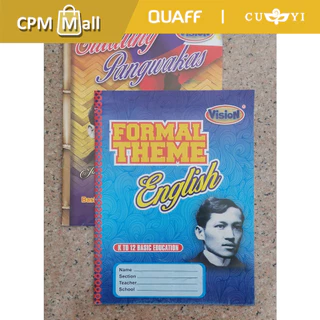 FORMAL THEME BOOK TAGALOG and ENGLISH - Best Prices and Online Promos ...