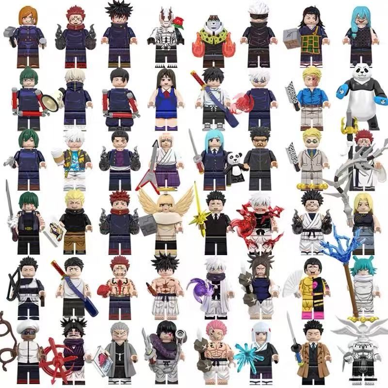 Anime Jujutsu Kaisen Action Figures Itadori Yuji Fushiguro Megumi ...