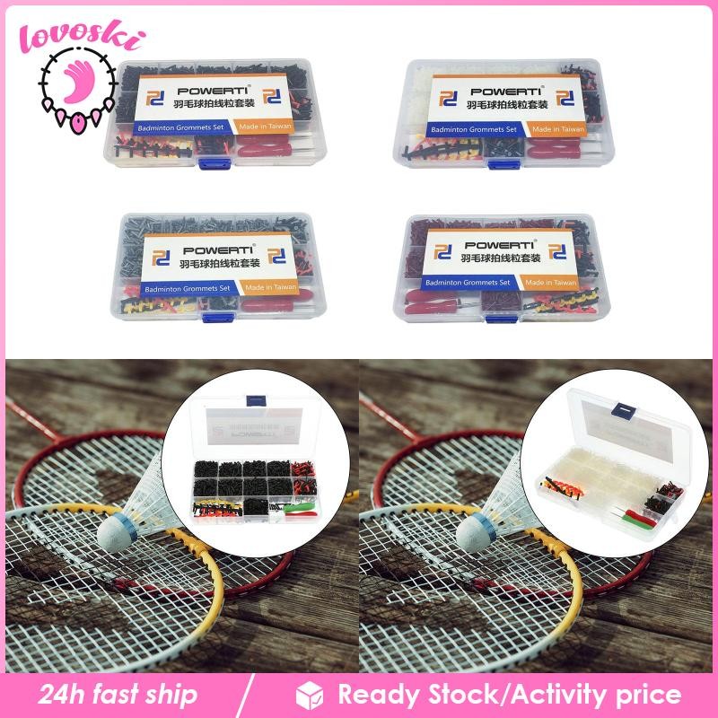 [Lovoski] Nylon Racquet Grommets Eyelets, Long Joint Holes, Short Joint ...