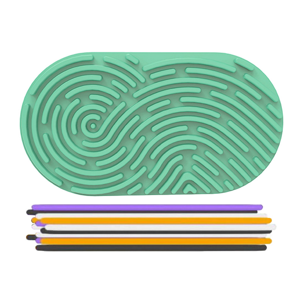 Travel-friendly Fidget Board Silicone Strip Fidget Toy Colorful ...