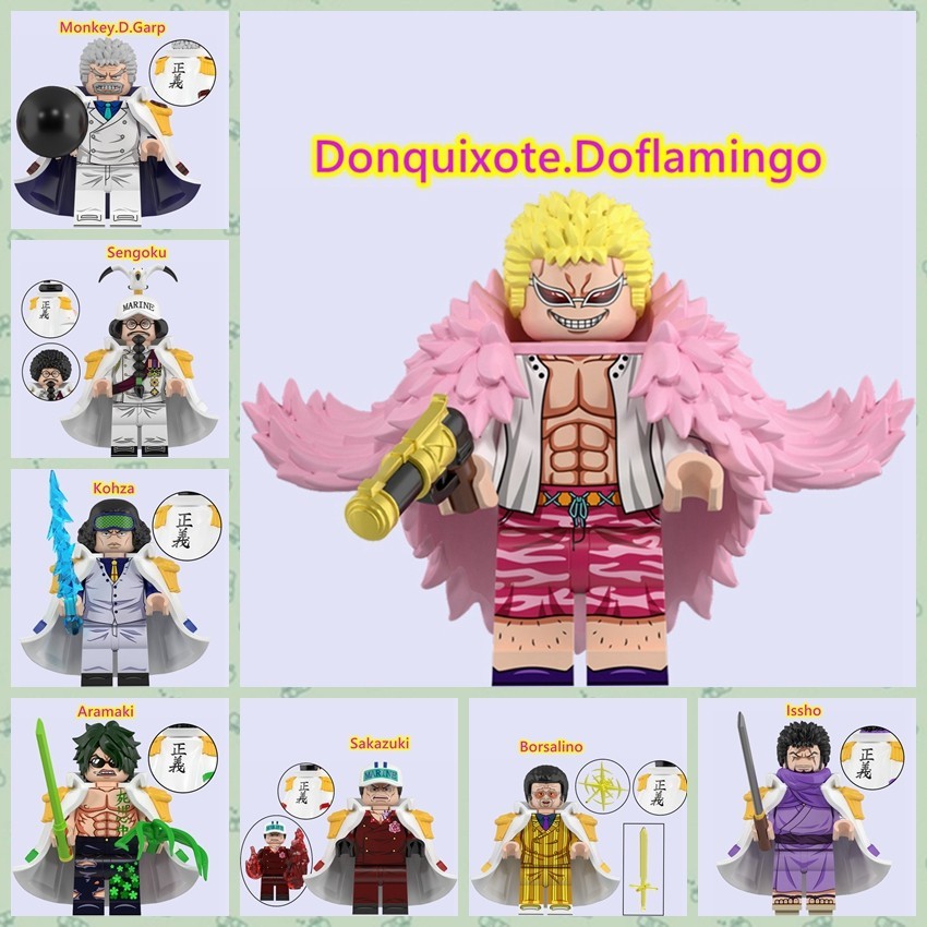 Compatible Latest Monkey D Garp Donquixote Doflamingo Kohza Aramaki ...