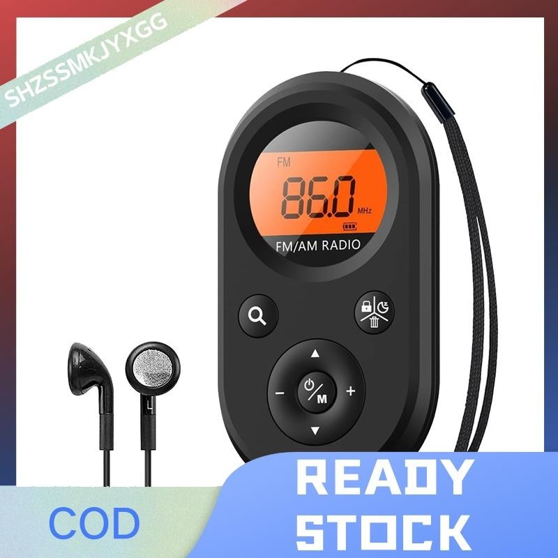 Personal Pocket Radio AM/FM Rechargeable Walkman Radio Pocket FM Radio ...