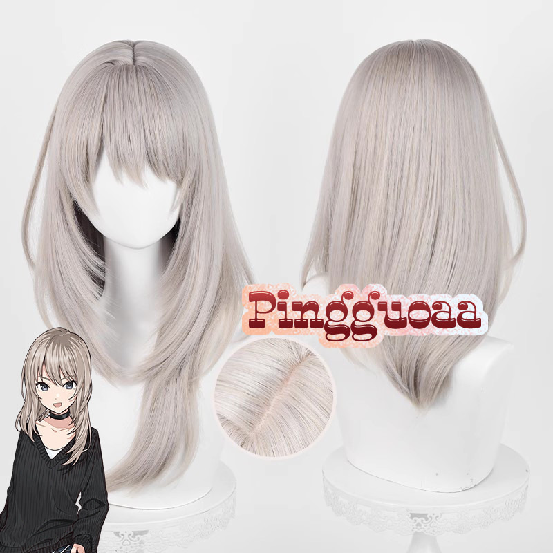 Girls Band Cry Momoka Kawaragi Cosplay Wig 60cm Long Linen Heat ...