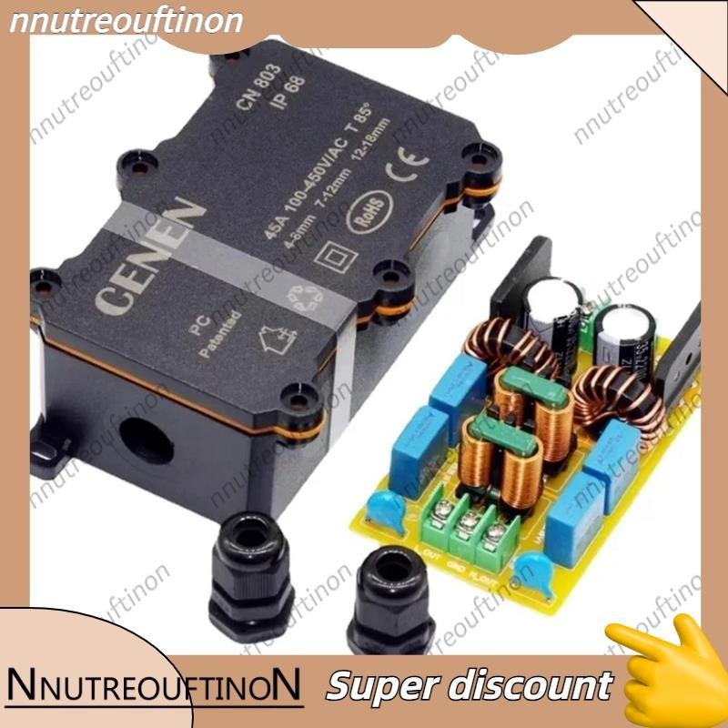 【nnutreouftinon】20A Electromagnetic Interference Power Filter Four ...