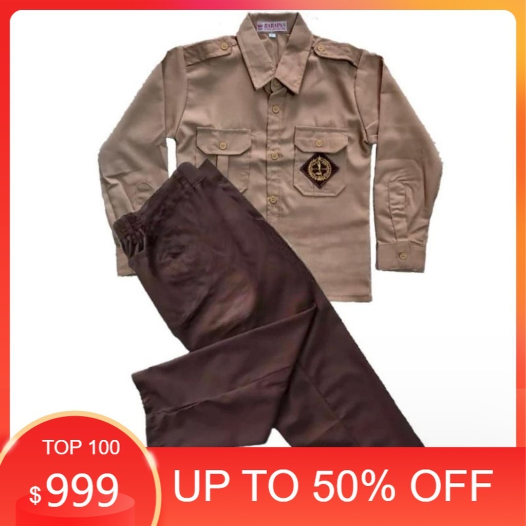 Elementary School Uniforms Scout Suits Full SET Of Boys Legs Grades 1-6 ...
