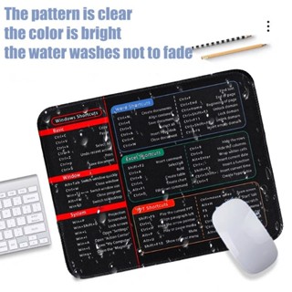 PC Mousepad Simple Windows Shortcut Key Mouse Pad Office Software ...