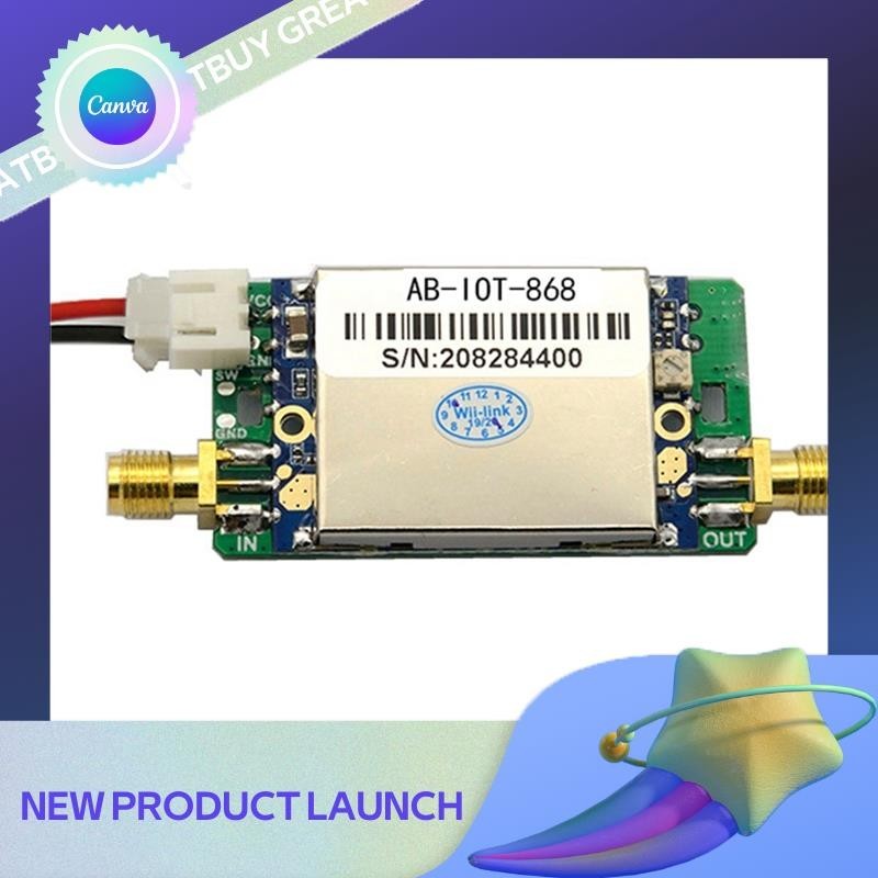 greatbuy 868MHz for Lora Signal Booster Transmitting & Receiving Two ...