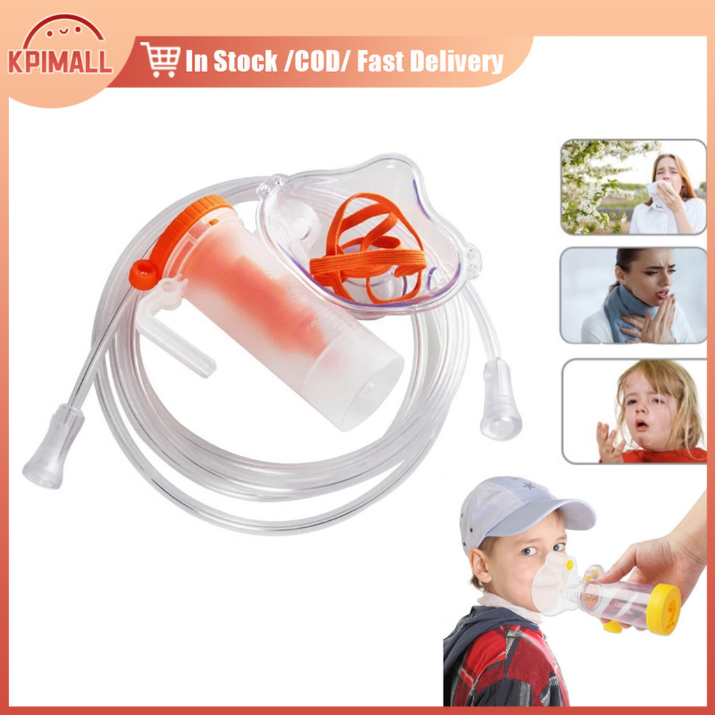 Silicone Nebulizer Chamber and Aerosol Spacer for Asthma Inhaler Spray ...