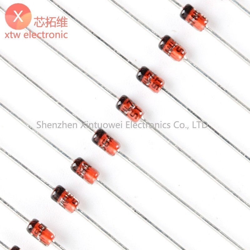 50Pcs/lot Original Stock 1N4742A DO-41 12V/1W 4742 Inline Voltage Regulator Diode | Shopee ...