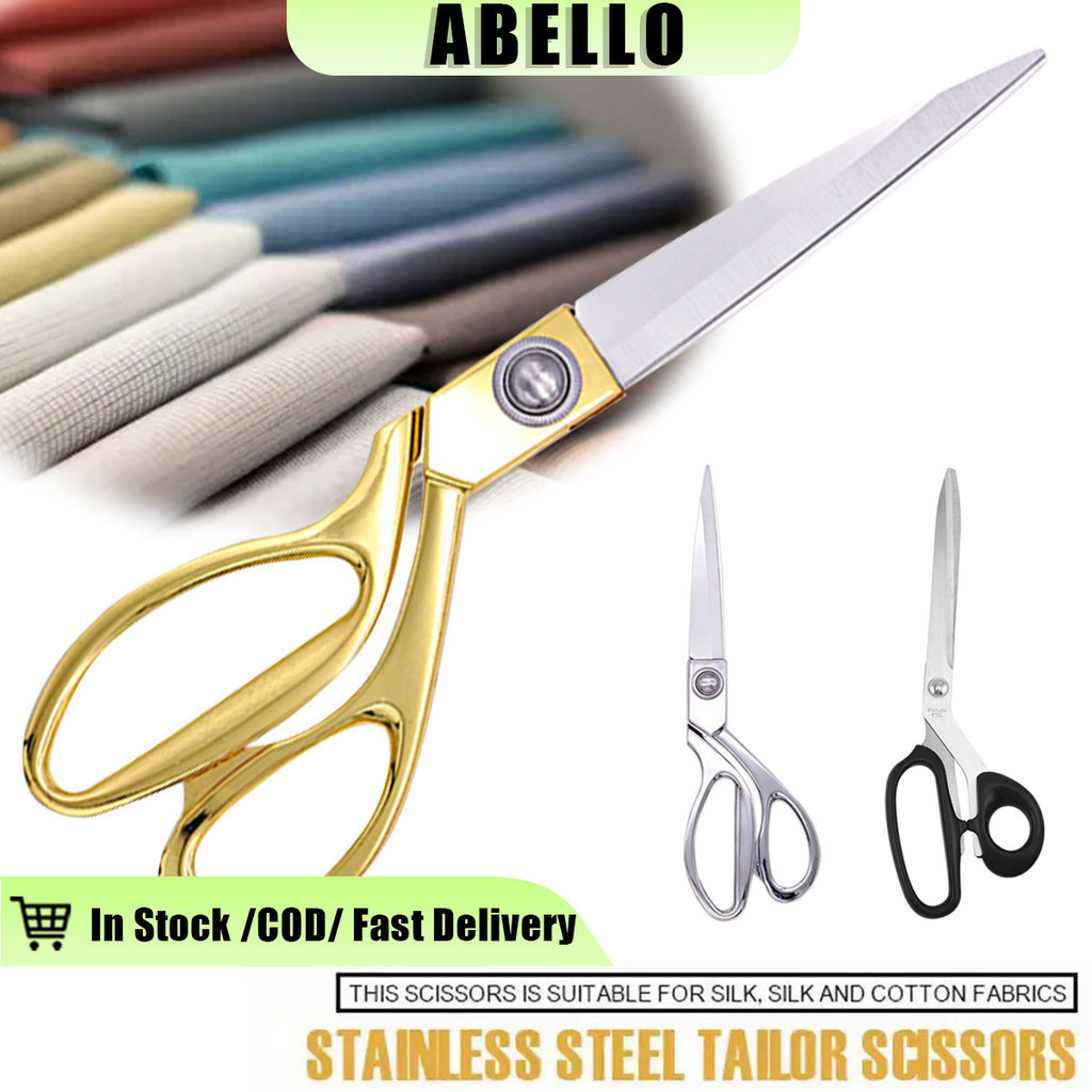 Heavy Duty Tailor Scissors Stainless Steel Fabric Scissor Craft ...