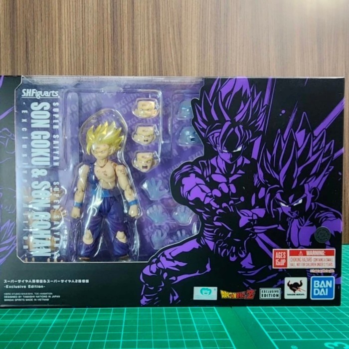Tamashii Nations Store SHF Goku Super Saiyan 2 Son Gohan SDCC 2023 ...