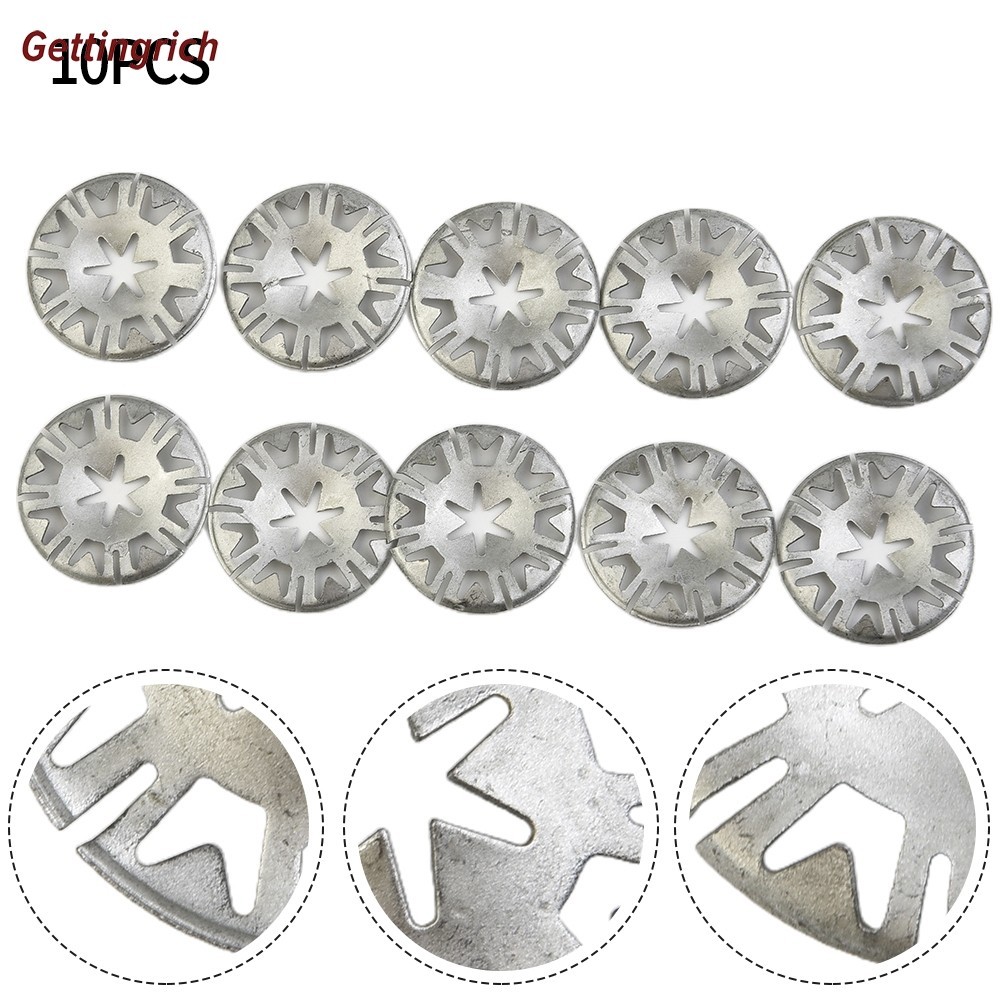 GTD 10 x For FORD Undertray Exhaust Heat Shield Metal Spring Washer ...
