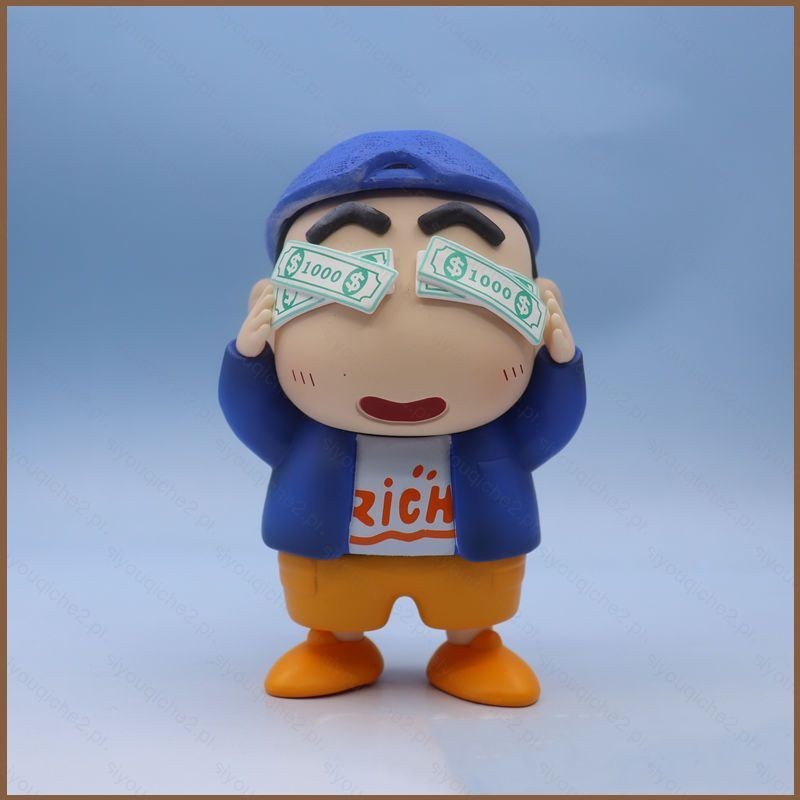 sy Crayon Shin-chan Chibi Maruko-chan Action Figure Rich Maruko Local ...