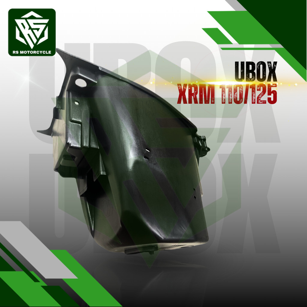 [RS MOTORCYCLE] MOTORCYCLE PARTS UBOX FOR XRM 110 AND XRM 125 | Shopee ...