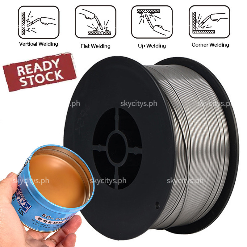 1.0MM 0.8MM MIG Wire Gasless Steel Flux Cored (E71T-GS) 1Kg Mig Wire | Shopee Philippines