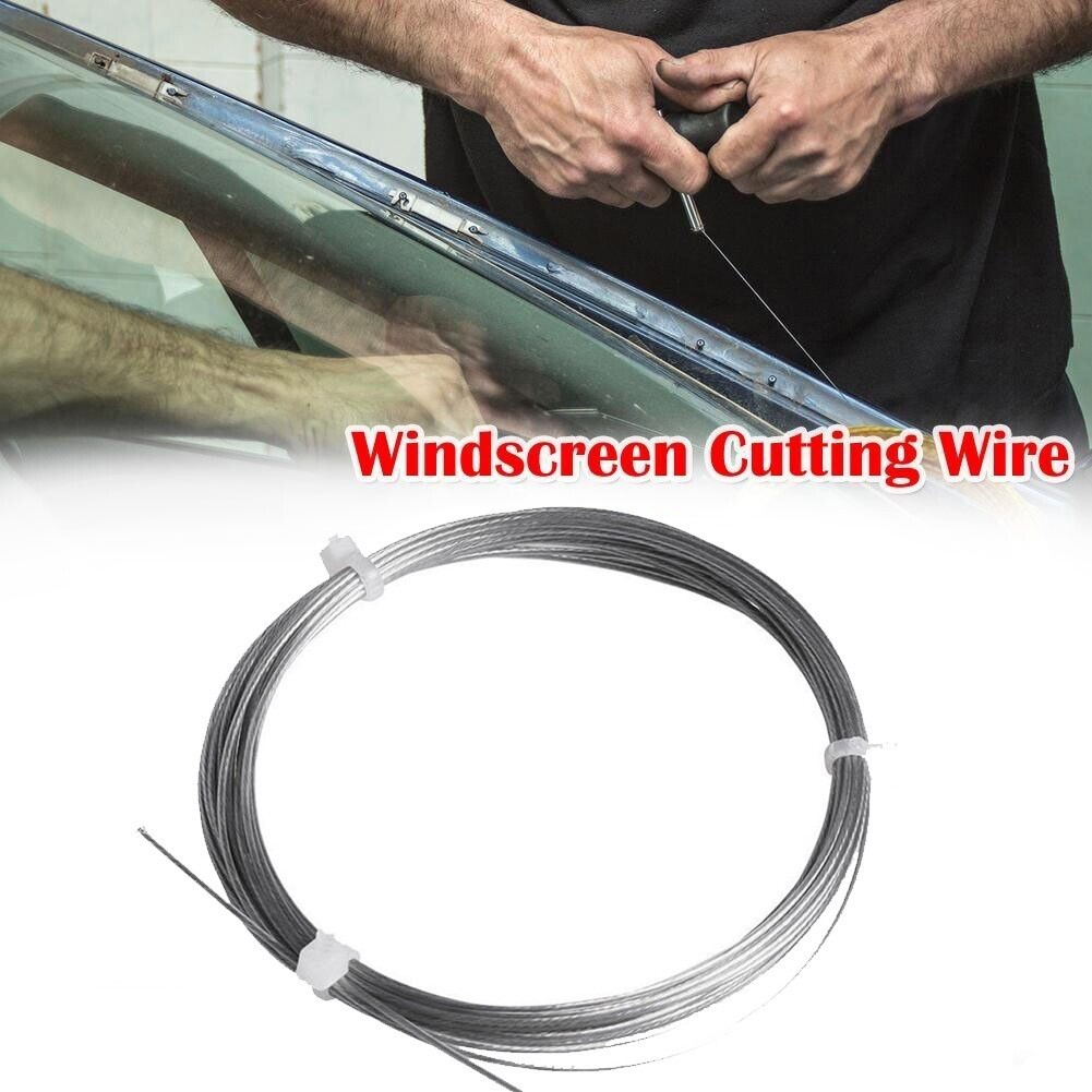 【Hot】20M Car Windshield Glass Removal Install Steel Wire Rope Glass ...