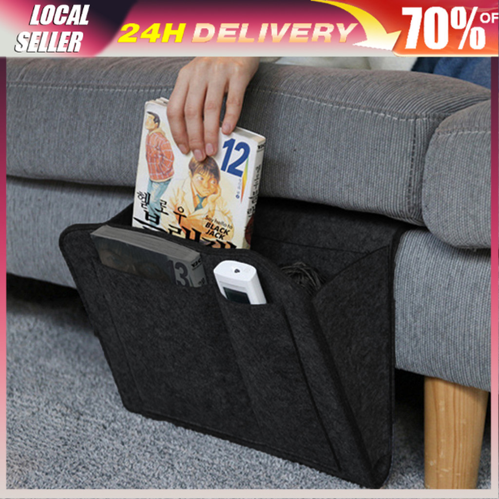 Sofa Bed Side Organizer Bag Bedside Storage Bag Hanging Organizer Space ...