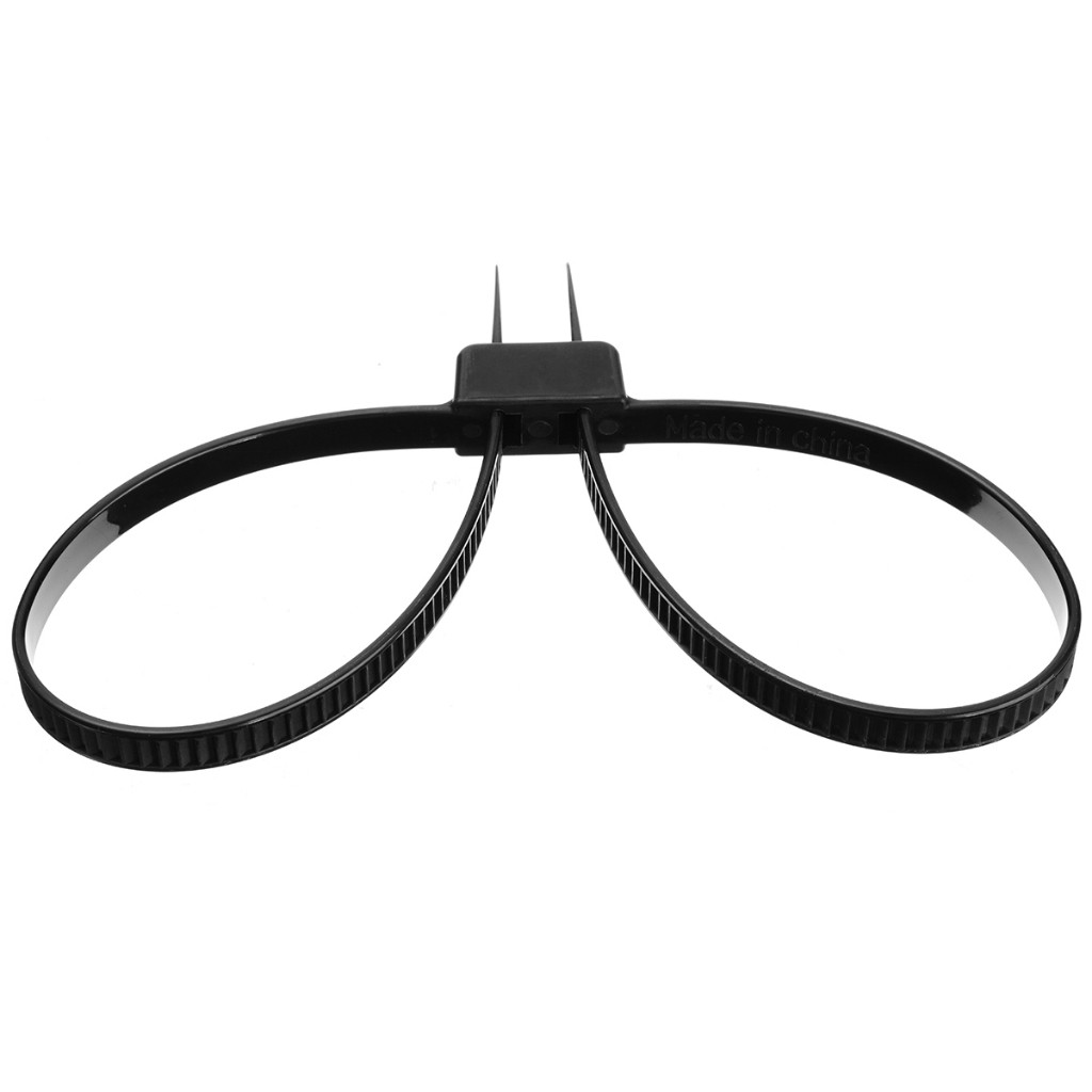 20pcs 12x700mm Nylon Double Flex Cuff Handcuffs Plastic Police ...